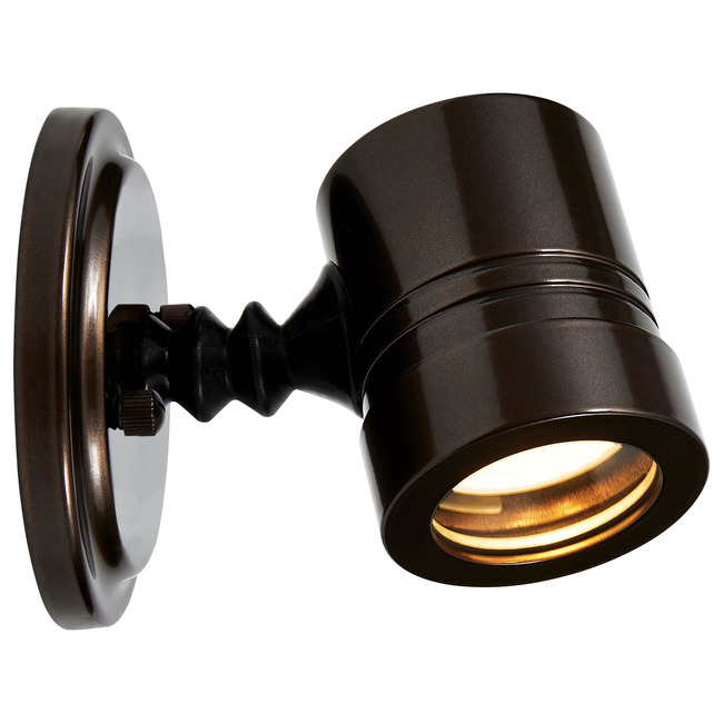 Myra Outdoor Adjustable Wall Spot by Access | 23025MG-BRZ/CLR | ACC229774