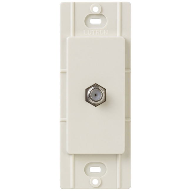 Claro Cable TV Jack by Lutron | CA-CJ-LA | LUT242747