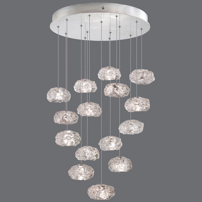 Natural Inspirations Round Multi Light Pendant by Fine Art Handcrafted ...