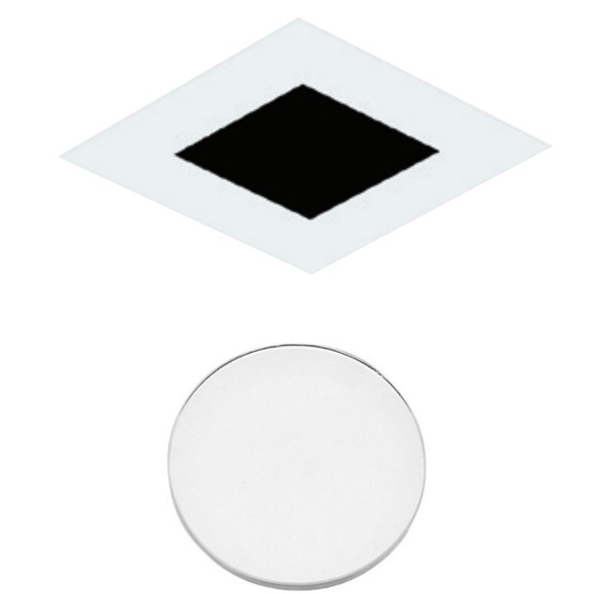 Element 3IN Square Flangeless Flat Trim by Visual Comfort Architectural ...
