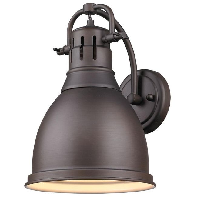 Duncan Wall Light by Golden Lighting | 3602-1W RBZ-RBZ | GLD364233
