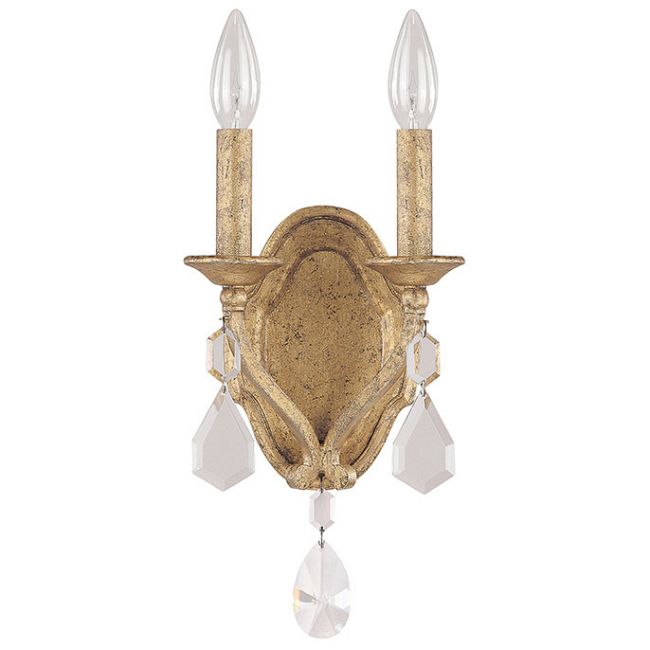 Blakely Crystal Wall Light by Capital Lighting | 1617AG-CR | CPT374312