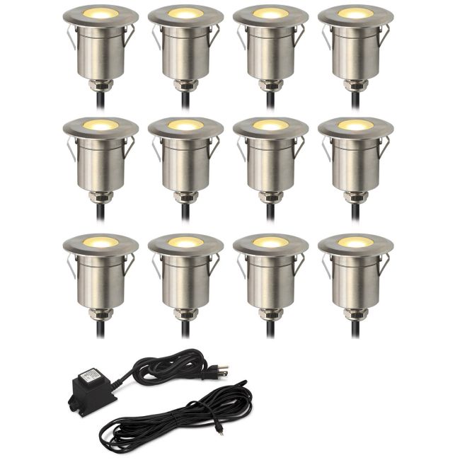 Round Step Light Kit by Stone Lighting | SL600KIT12 | STN376350