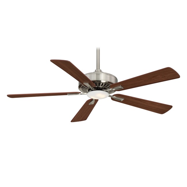 Contractor Ceiling Fan with Light by Minka Aire | F556L-BN/DW | MKA376773