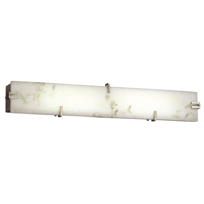 Clips 28 inch LED Linear Bathroom Vanity Light by Justice Design | PNA ...