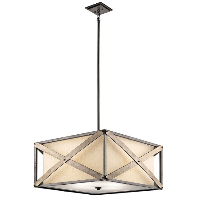 Cahoon Convertible Pendant/Ceiling Light by Kichler | 43776AVI | KHR420267