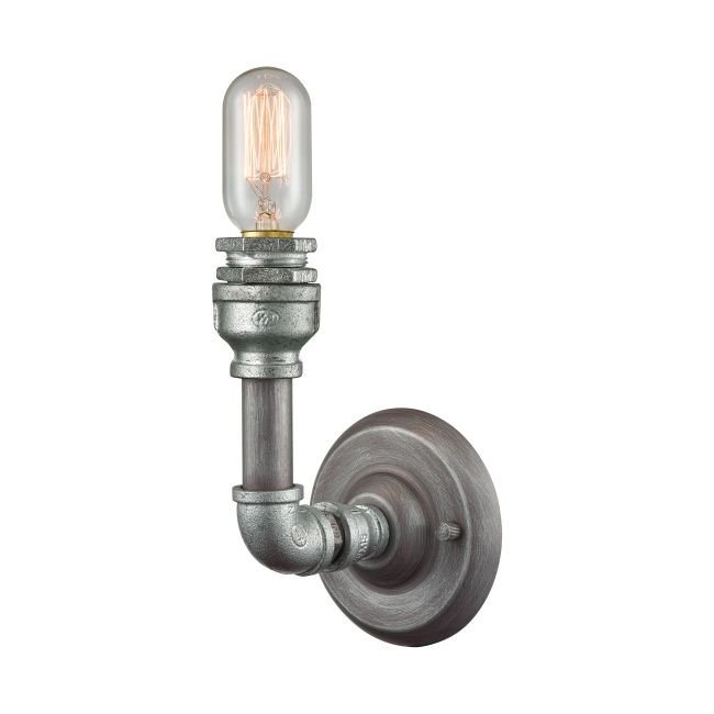 Cast Iron Pipe Bathroom Vanity Light by Elk Lighting | 10682/1