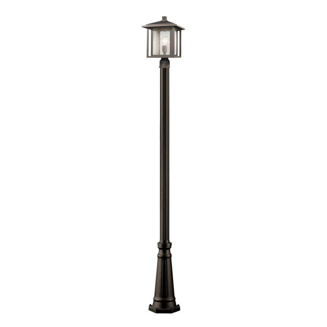 Aspen Outdoor Post Light with Round Post/Hexagon Base by Z-Lite ...