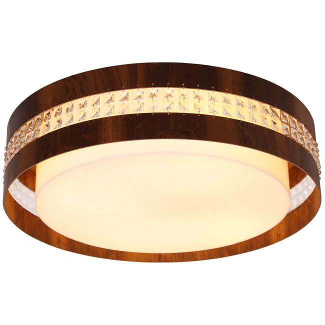 Round Crystal Inset Ceiling Light Fixture by Accord Iluminacao | LC-AC ...