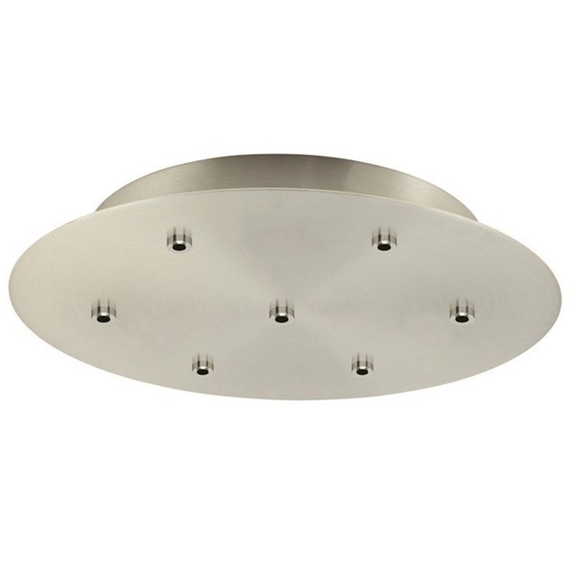 Multiport Round Line Voltage Canopy by Stone Lighting | CPLVRN7SN ...