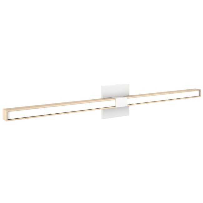 Tie Stix Wood Fixed Wall Light by PureEdge Lighting | TXW2-5W-4SQ-58 ...