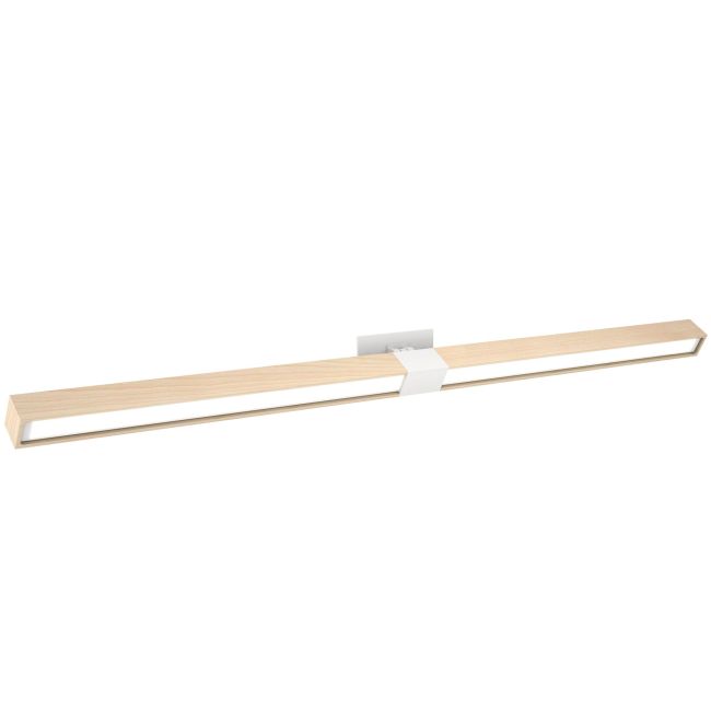 Tie Stix Wood Linear Adjustable Warm Dim Wall Light by PureEdge ...