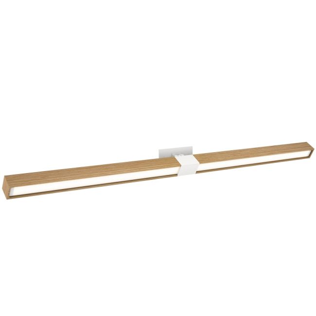 Tie Stix Wood Linear Adjustable Warm Dim Wall Light by PureEdge ...