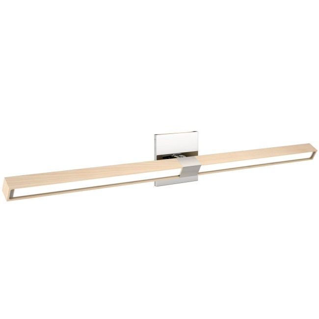 Tie Stix Wood Linear Adjustable Warm Dim Wall Light by PureEdge ...