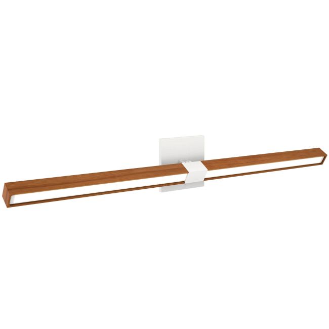 Tie Stix Wood Linear Adjustable Warm Dim Wall Light by PureEdge ...
