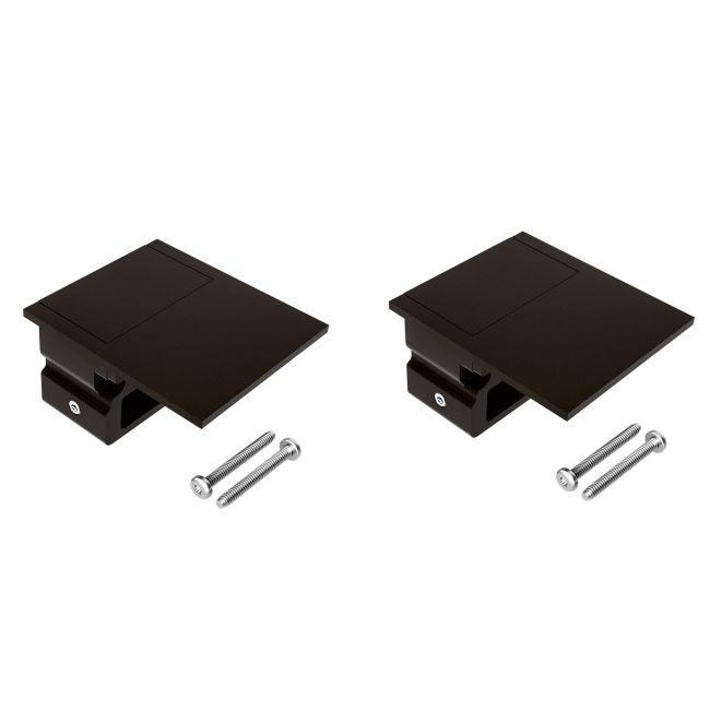 Light Channel Millwork End Cap/Pair by PureEdge Lighting | LCMW.6-SLC ...