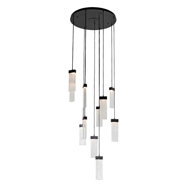 Parallel Round Multi Light Pendant by Hammerton Studio | CHB0042-11-BS ...
