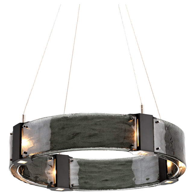 Parallel Ring Chandelier by Hammerton Studio | CHB0042-72-MB-SG-CA1-L1 ...
