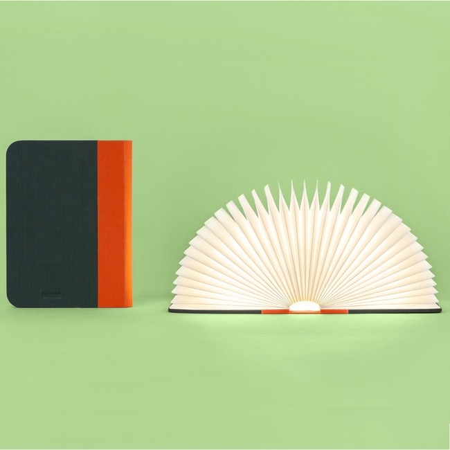 Classic Lumio Fabric Book Light by Lumio | LU-02OR/GR | LIO542669