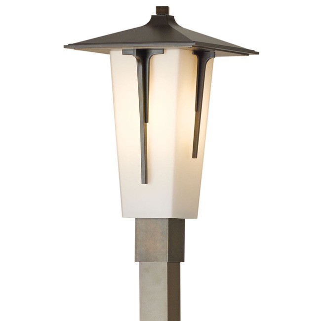 Modern Prairie Outdoor Post Light by Hubbardton Forge | 345715-1018