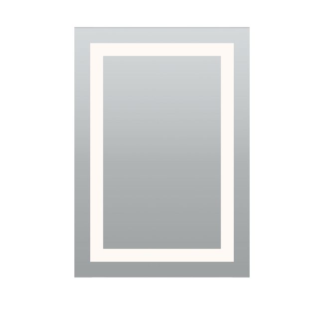 Plaza Large Surface Mount Mirror by PureEdge Lighting | PLAZA-L-LED-30D ...