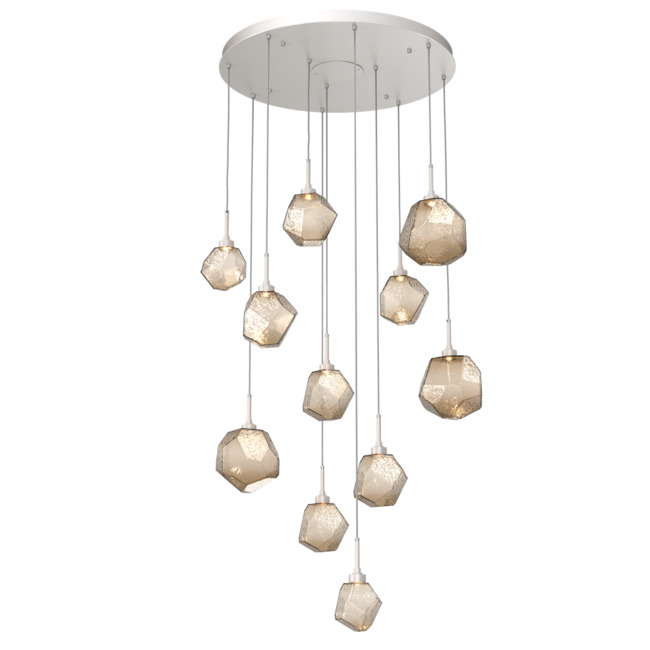 Gem Round Multi Light Pendant by Hammerton Studio | CHB0039-11-BS-B-C01 ...