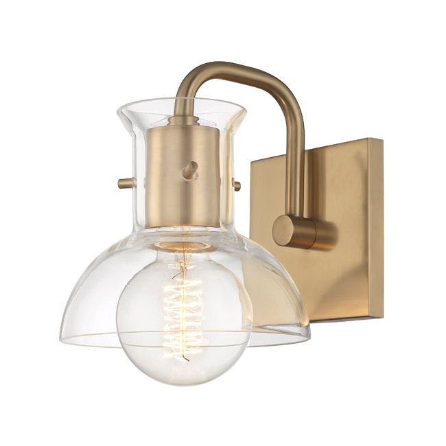 Riley Bathroom Vanity Light by Mitzi | H111301-AGB | MTZ579219