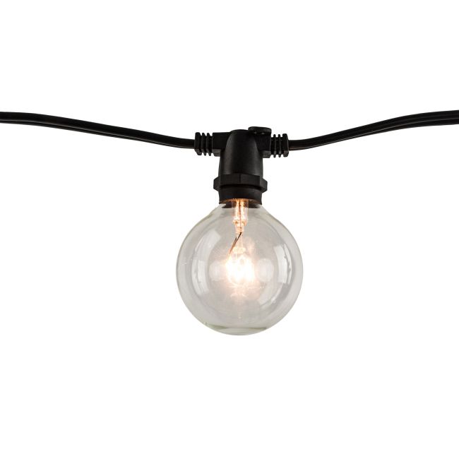 String Light Set G16 Candelabra Base 14 Foot 10 Socket by Bulbrite ...
