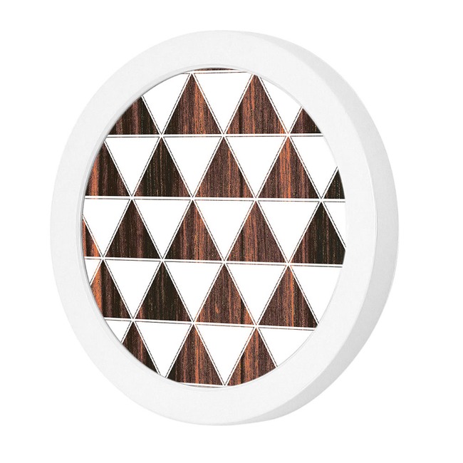 Triangle 1 Port Wall Light by Jef Designs | JD_TRI1_EBN_WINK