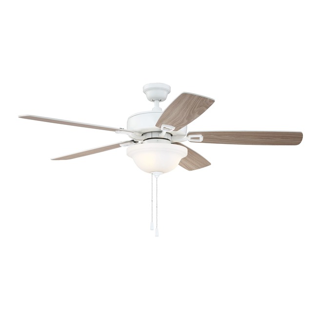 Twist N Click Ceiling Fan with Light by Craftmade | TCE52W5C1 | CRF596778
