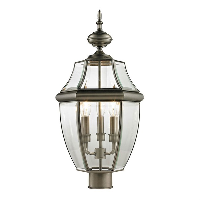 Ashford Outdoor Post Mount by Elk Home | 8603EP/80 | DMD600305