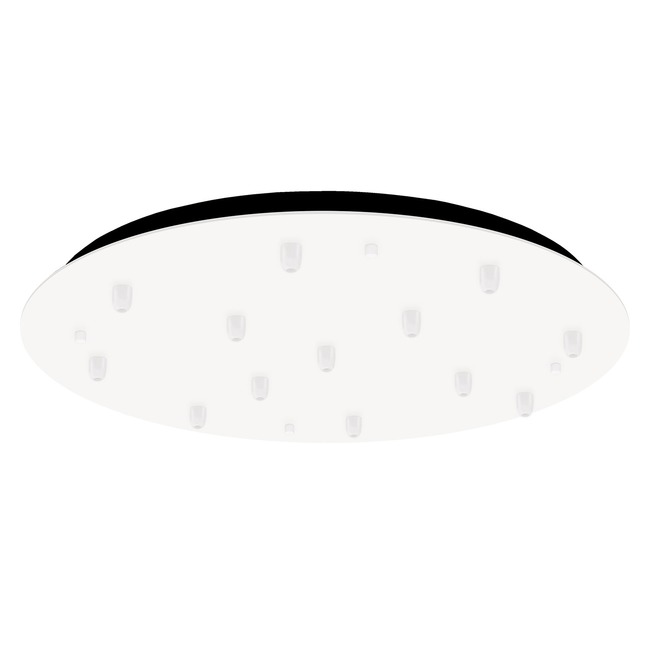 Multi Port Round Canopy by Kuzco Lighting | CNP13AC-WH | KZC610396