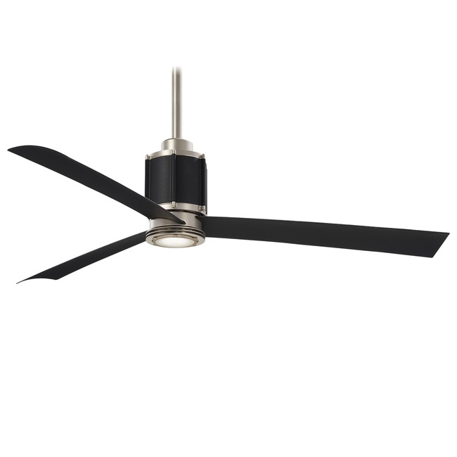 Gear Ceiling Fan with Light by Minka Aire | F736L-BS/SDBK | MKA613064