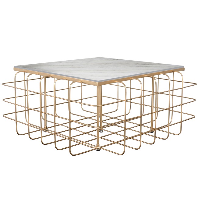 Grid Coffee Table by Varaluz | 430A02GOWM