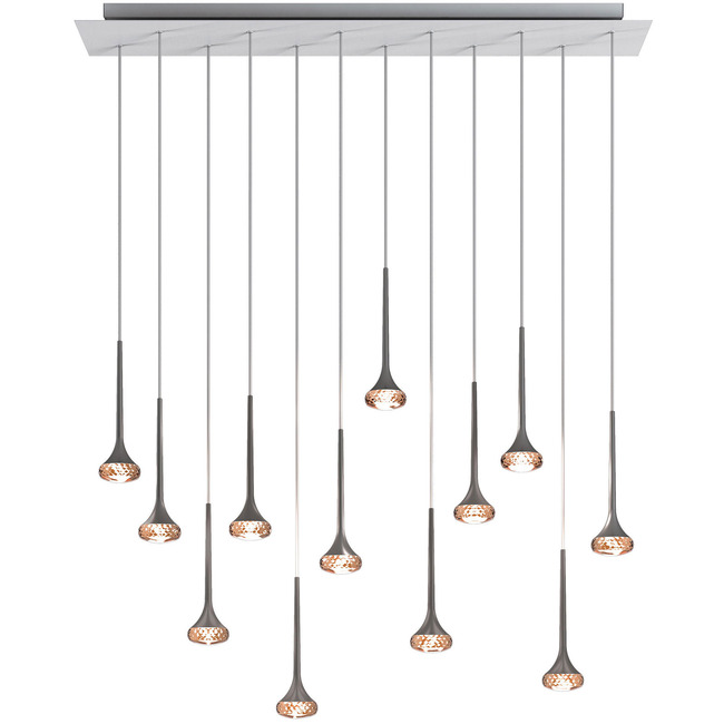 Fairy Multi Light Linear Pendant by Axolight | USFAI12RGRCRLED | AXO359095