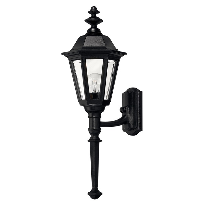 Manor House Long Stem Outdoor Wall Light by Hinkley Lighting | 1410BK ...