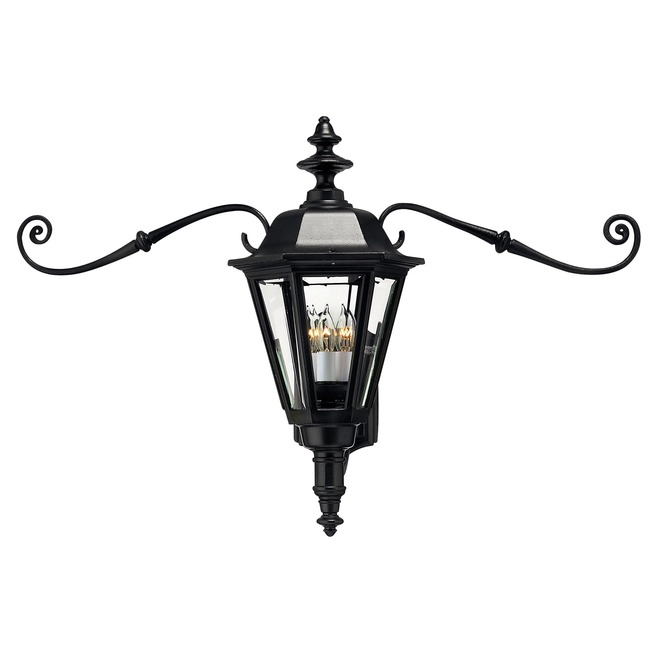 Manor House Scroll Backplate Outdoor Wall Light by Hinkley Lighting ...