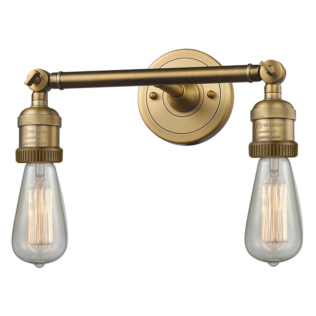Bare Bulb 2 Light Bathroom Vanity by Innovations Lighting | 208-BB