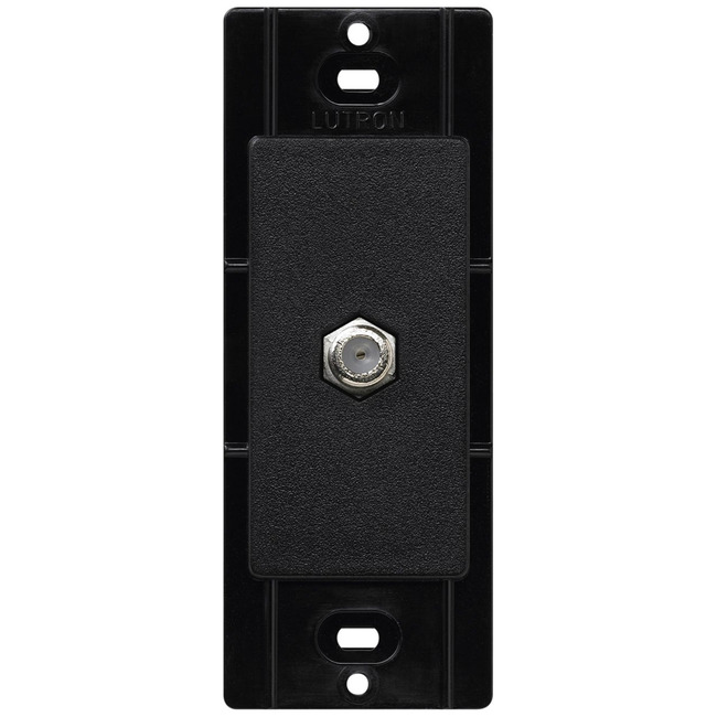 Claro Cable TV Jack by Lutron | sc-cj-mn | LUT6291