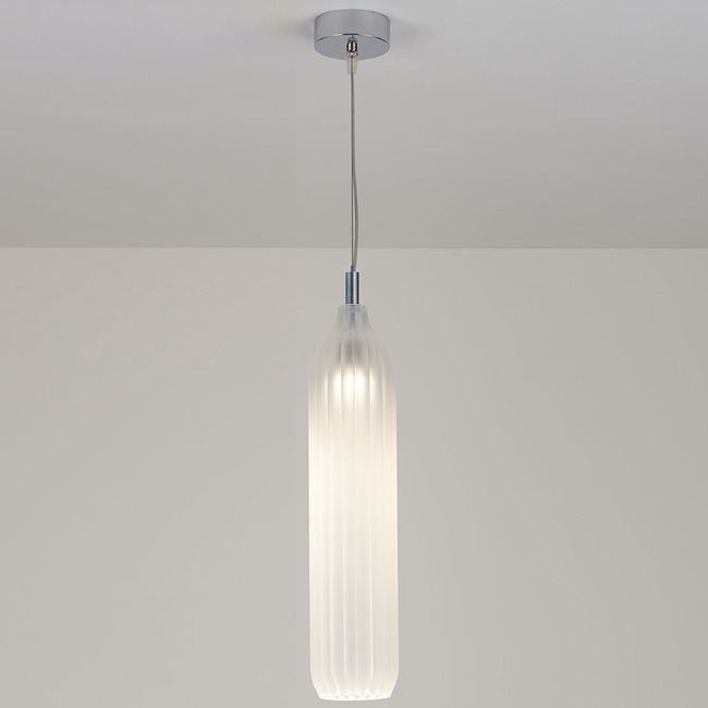 Flute Pendant by Tom Kirk Lighting | FLUTE-PEND-FR-PC | KRK658297