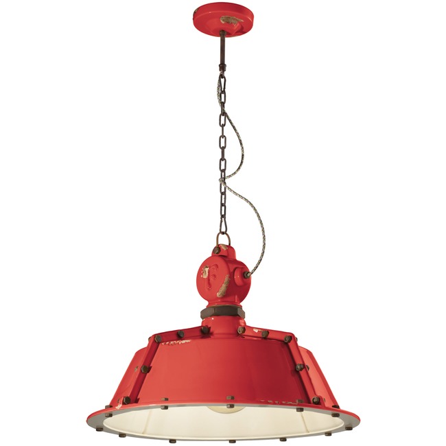Industrial Rivets Pendant by Ferroluce | C1720-VIR | FER672625