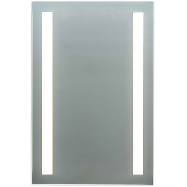 L3 Two-Side Inset LED Mirror with Anti-Fog Pad by Matrix Mirrors ...