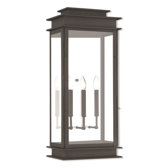 Princeton Square Outdoor Wall Sconce by Livex Lighting | LIV-20208-04 ...