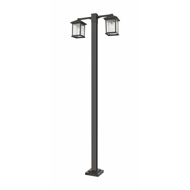 Portland Multi-Light Outdoor Post Light with Square Post by Z-Lite ...