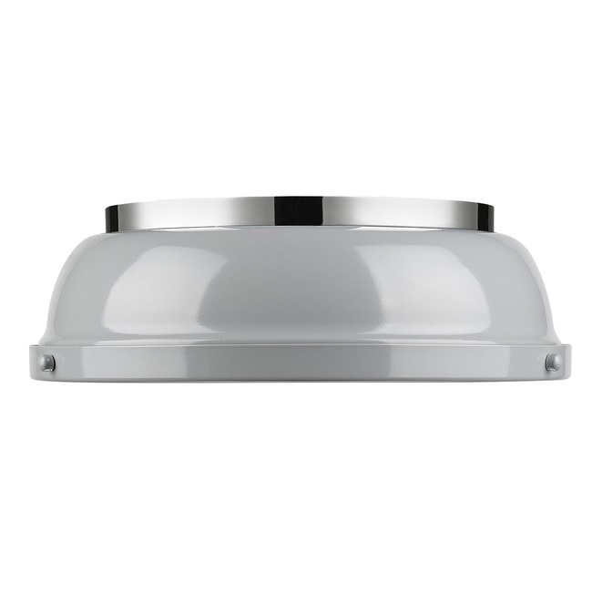 Duncan Ceiling Light Fixture by Golden Lighting | 3602-14 CH-GY | GLD832714