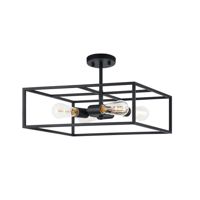Candid Square Semi Flush Ceiling Light by Matteo Lighting | X71644RB ...