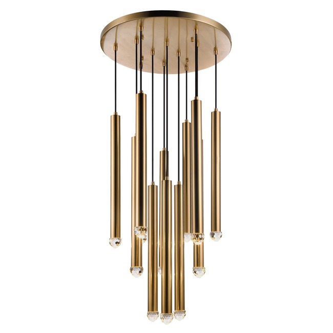 Reign Multi Light Pendant by Matteo Lighting | C78312AG | MTO833254