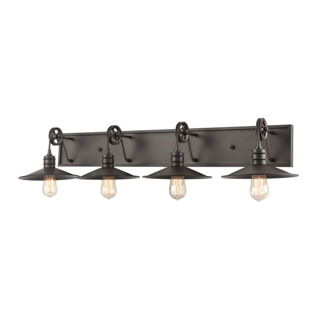 Spindle Wheel Bathroom Vanity Light by Elk Home | 69087/4 | DMD850990