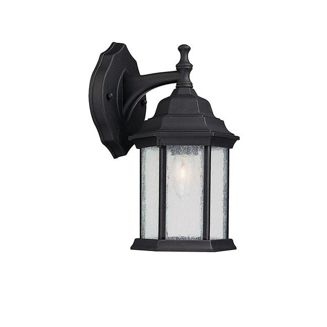 Main Street Outdoor Wall Light by Capital Lighting | 9832BK | CPT853079