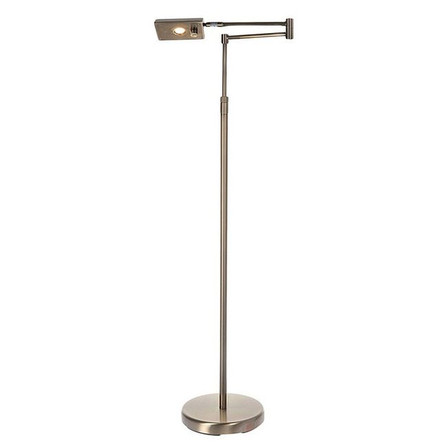 Pharma Swing Arm LED Floor Lamp by Lite Source Inc. | LS-960LED/AB | LIT858257